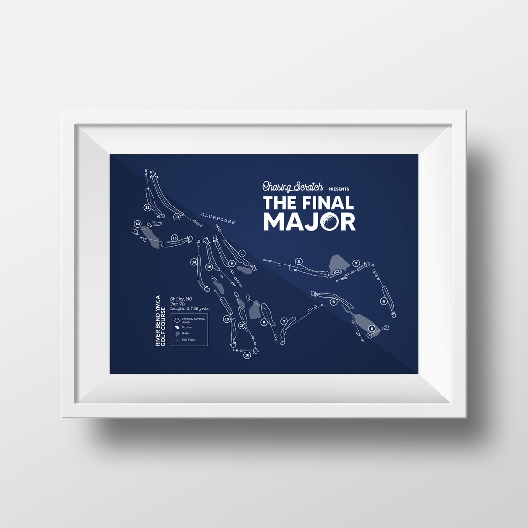 River Bend YMCA Golf Course Map - Chasing Scratch's Final Major ...