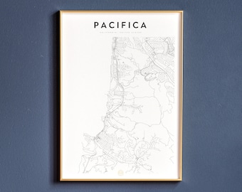 Pacifica Wall Art - Etsy