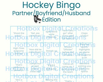 Printable FOOTBALL Bingo Cards Set of 3. Partner/husband/boyfriend’s ...