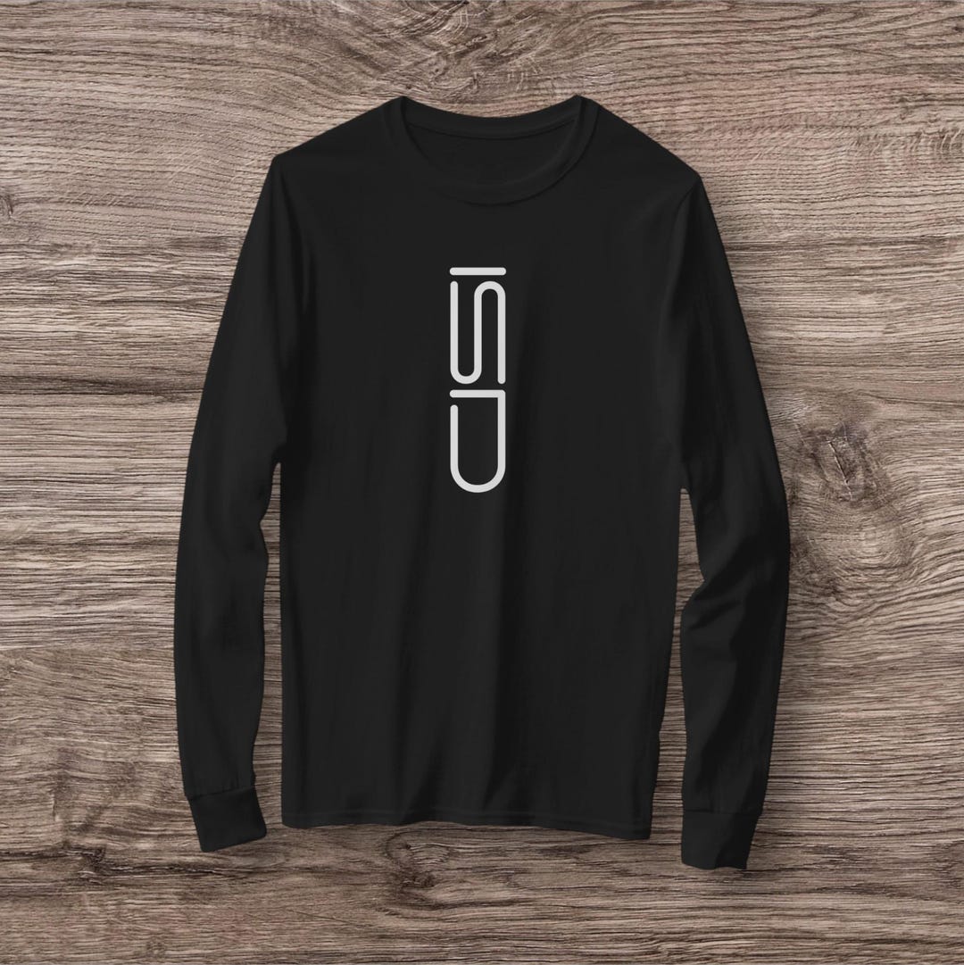 ISD Logo-type Long Sleeve T-shirt - Etsy