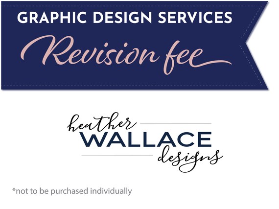 Revision Fee Charge to Be Used With an Existing/previous - Etsy