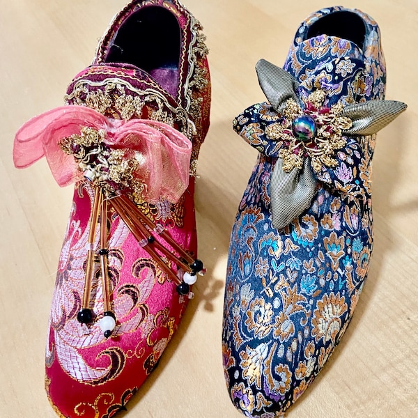 Brocade Shoes - Etsy