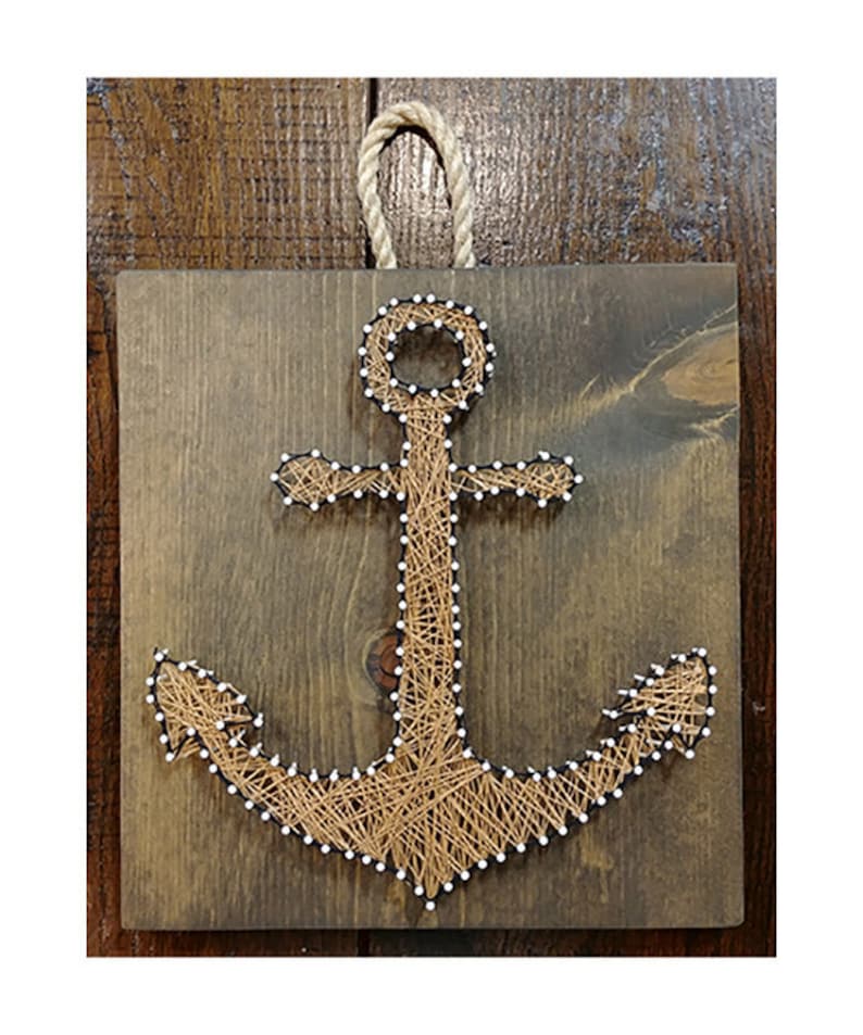 Digital Download-string Art Template- Anchor - ***SVG, DXF, PDF - Zip ...