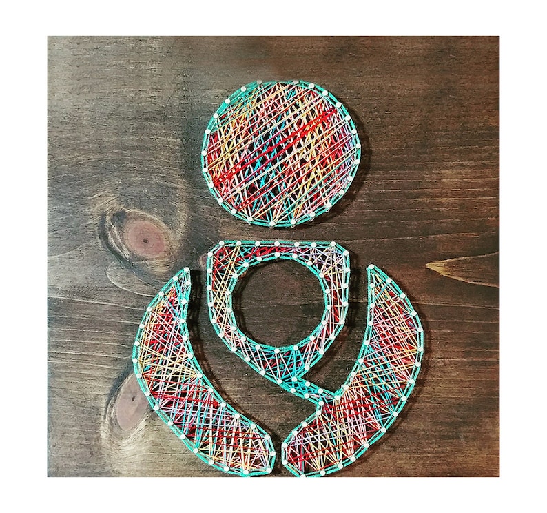 Baby Wearing String Art Template – SVG DXF PDF (digital Download) - Etsy