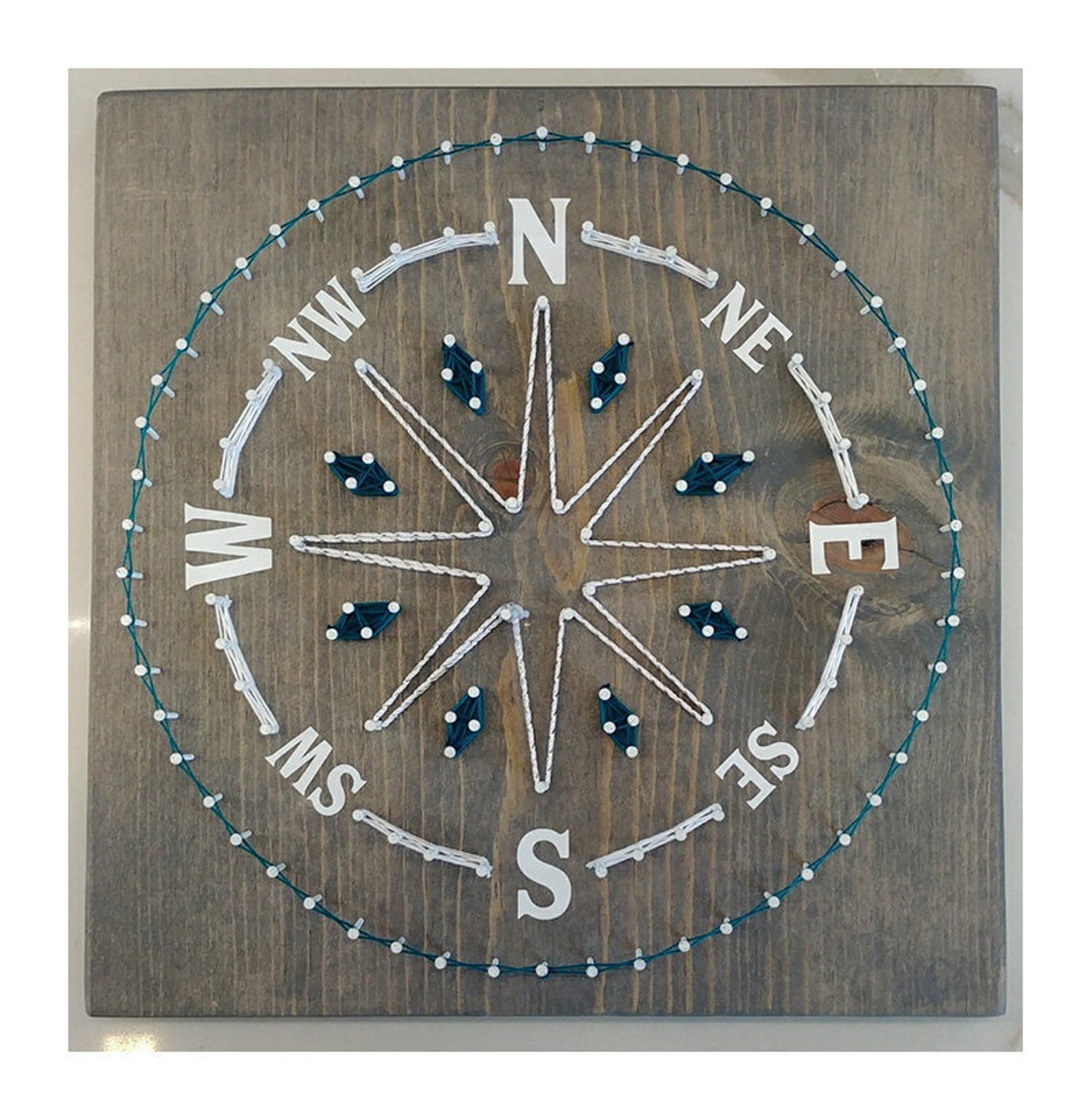 Digital Download-string Art Template- Compass - ***SVG, DXF, PDF - Zip ...