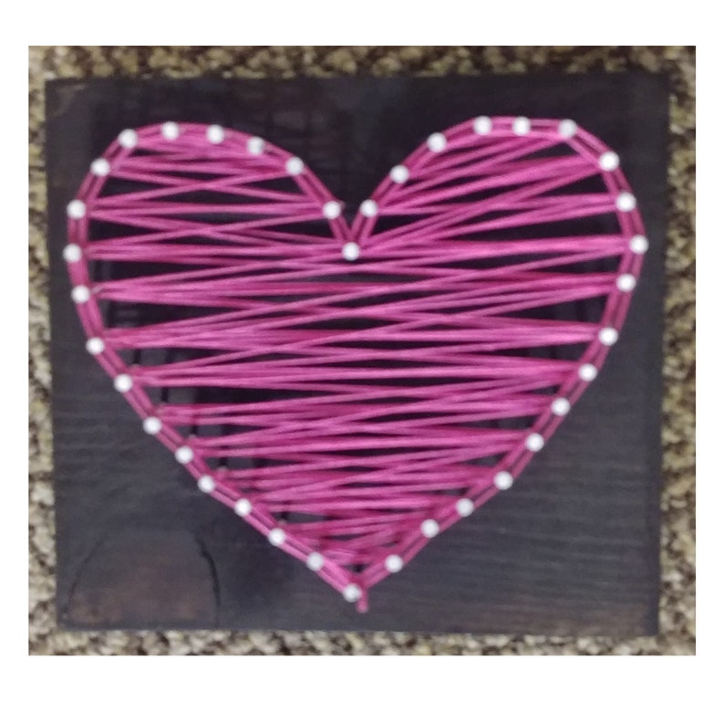 Digital Download-string Art Template Mini Heart SVG DXF - Etsy