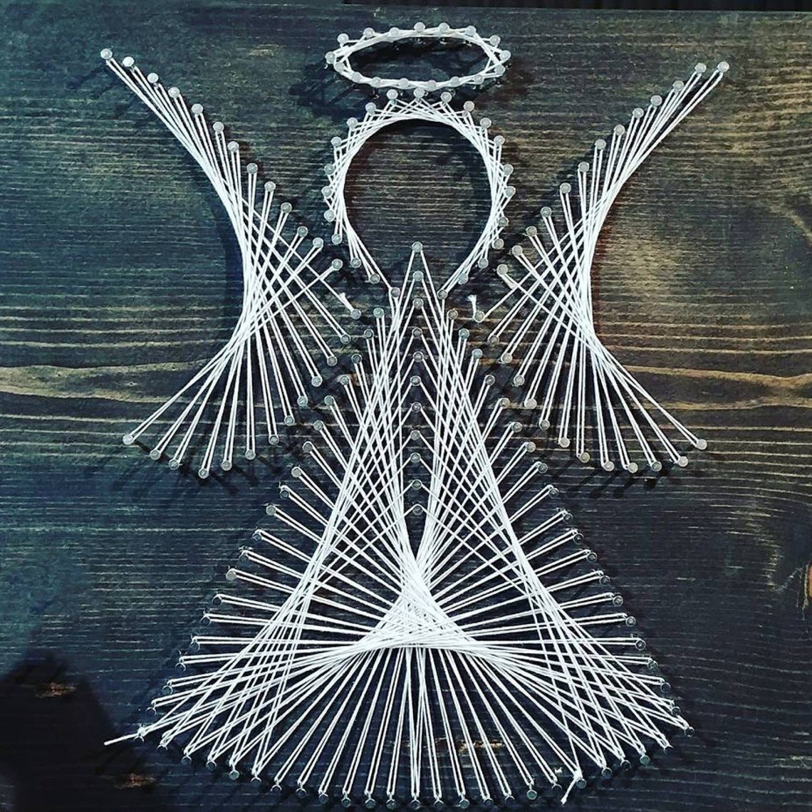 Digital Download-string Art Template Angel SVG DXF PDF - Etsy