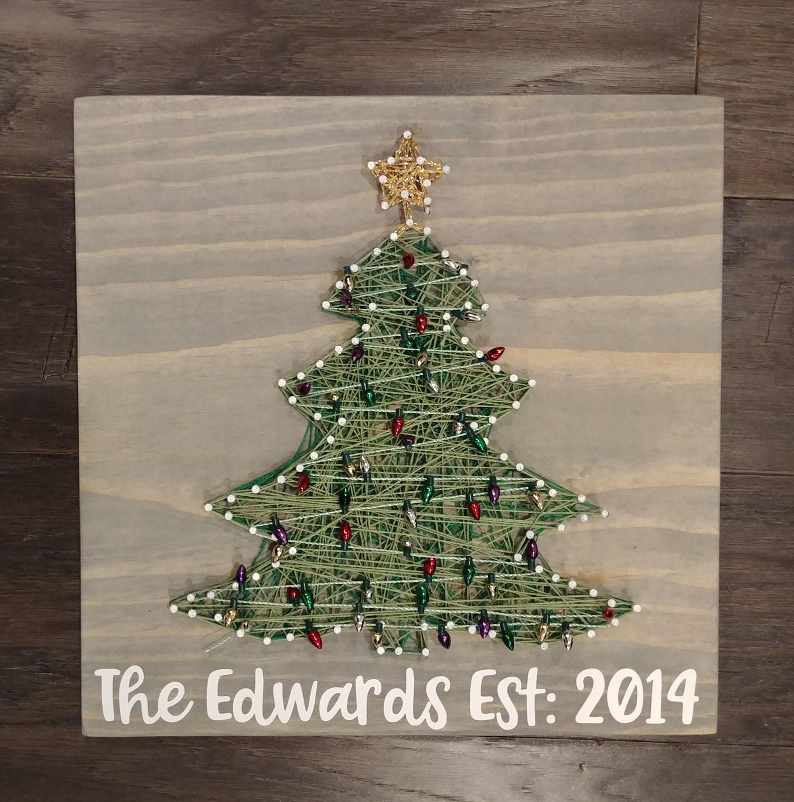 Digital Download-string Art Template Christmas Tree SVG - Etsy