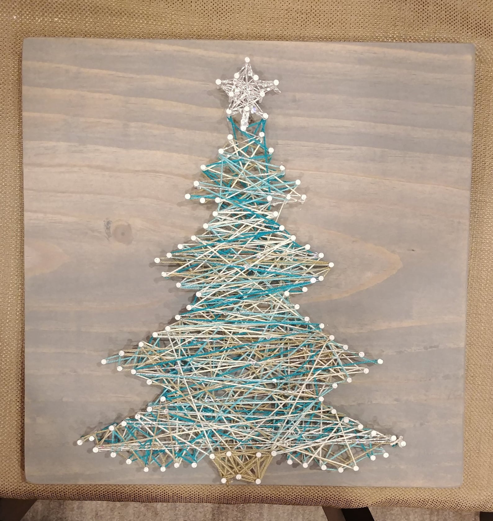 Digital Download-string Art Template Christmas Tree SVG - Etsy