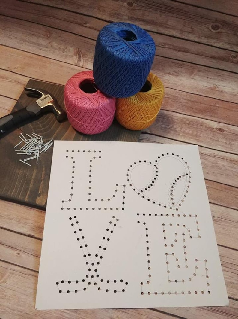 Digital Download-string Art Template Mini Heart SVG DXF - Etsy