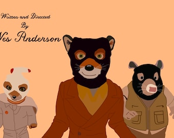 12 Fantastic Mr. Fox Coloring Page Book, Kids Adults Coloring, Wes ...