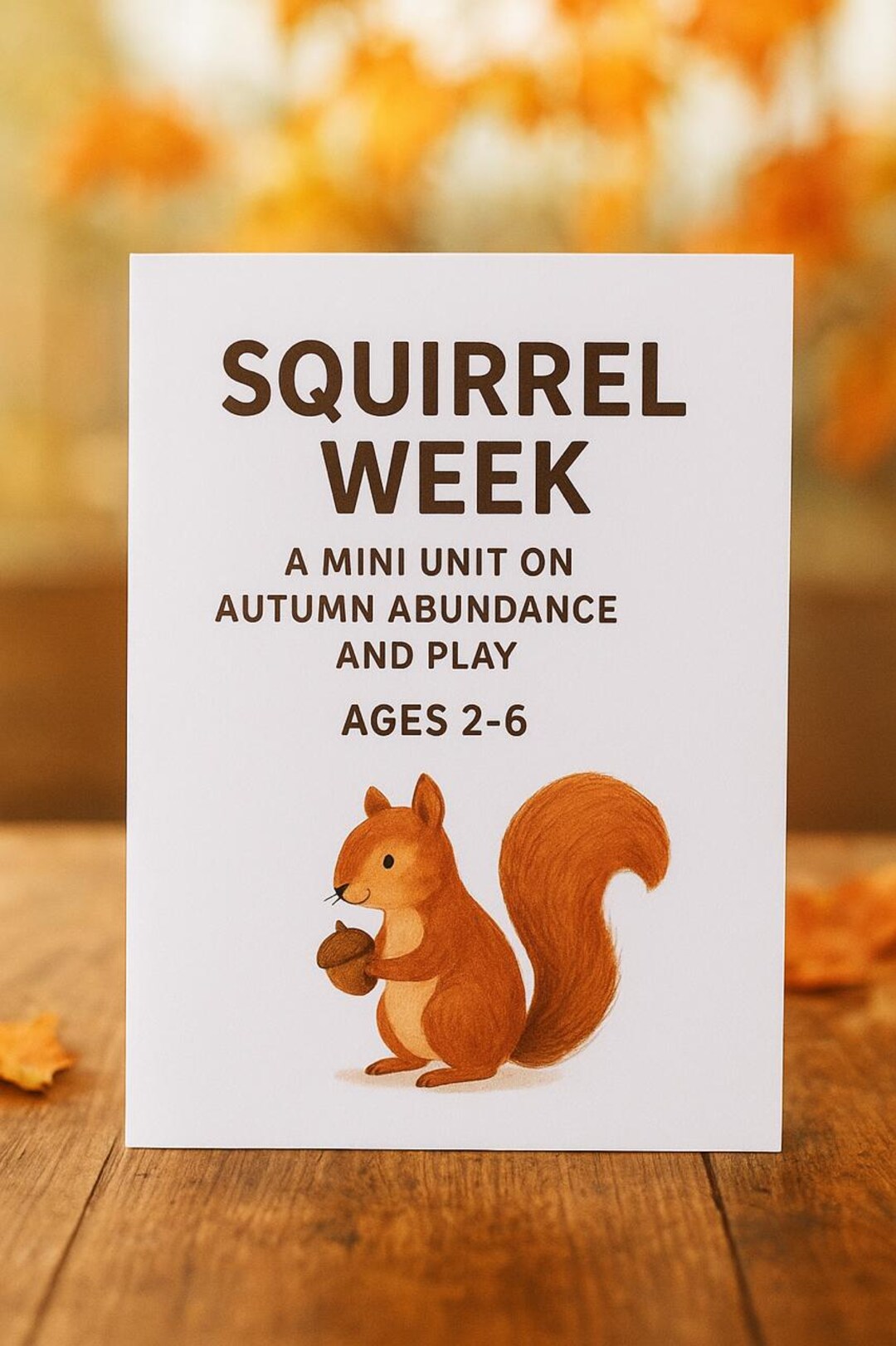 Autumn Waldorf Homeschool Mini Unit Ages 2–6 | Preschool Curriculum ...