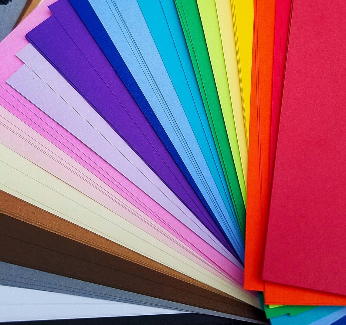 Card Stock Paper Premium Cardstock Scrapbook Paper 65 Lb Etsy