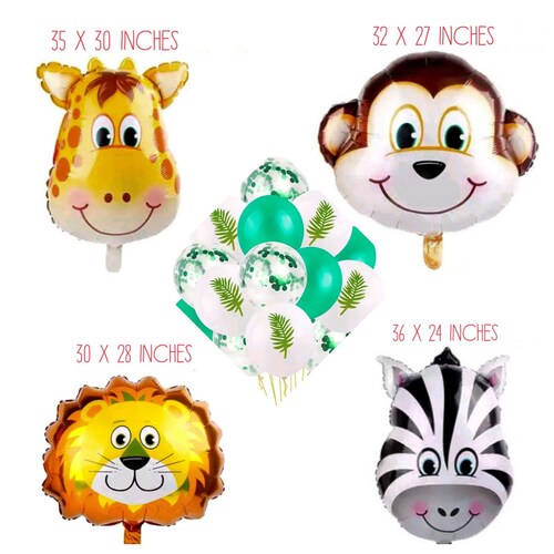 Zebra Balloon Zebra Themed Party Zebra Party 42 | Etsy