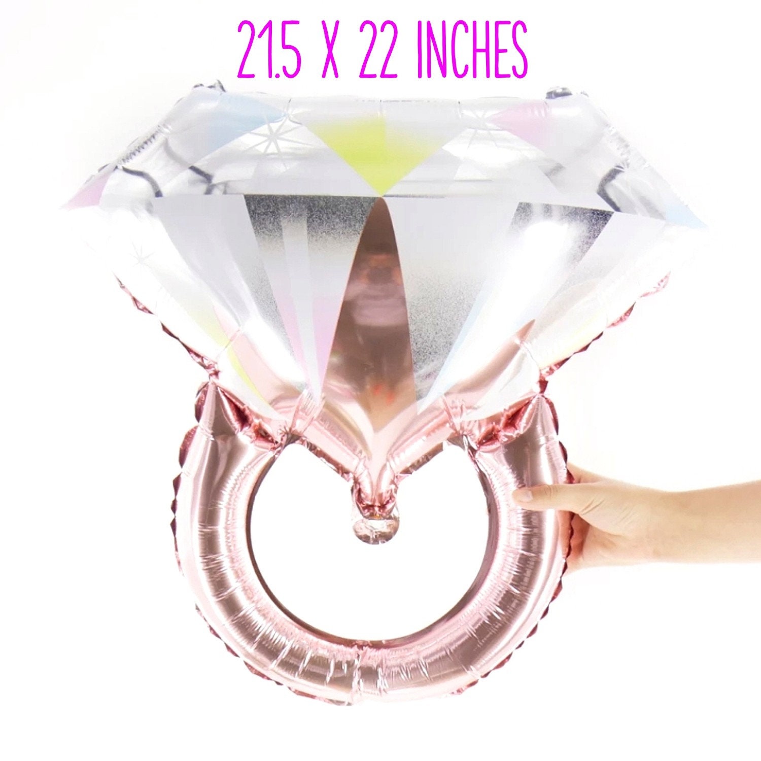 Diamond Ring Balloon/ Bachelorette Party Decor/bridal Shower | Etsy