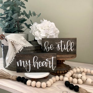 One Little Word - Custom Hand-lettered Wood Sign - Shelf Sitter - Word ...