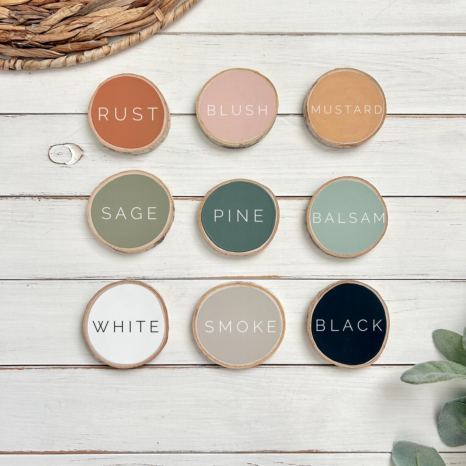 CUSTOM Name Wood Slice Magnet - Word of the Year - Birch Wood - Mini ...