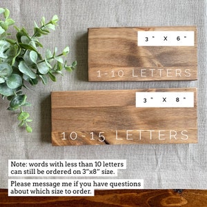 One Little Word // Custom Hand-lettered Wood Sign // Shelf - Etsy