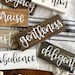 One Little Word - Custom Hand-lettered Wood Sign - Shelf Sitter - Word ...
