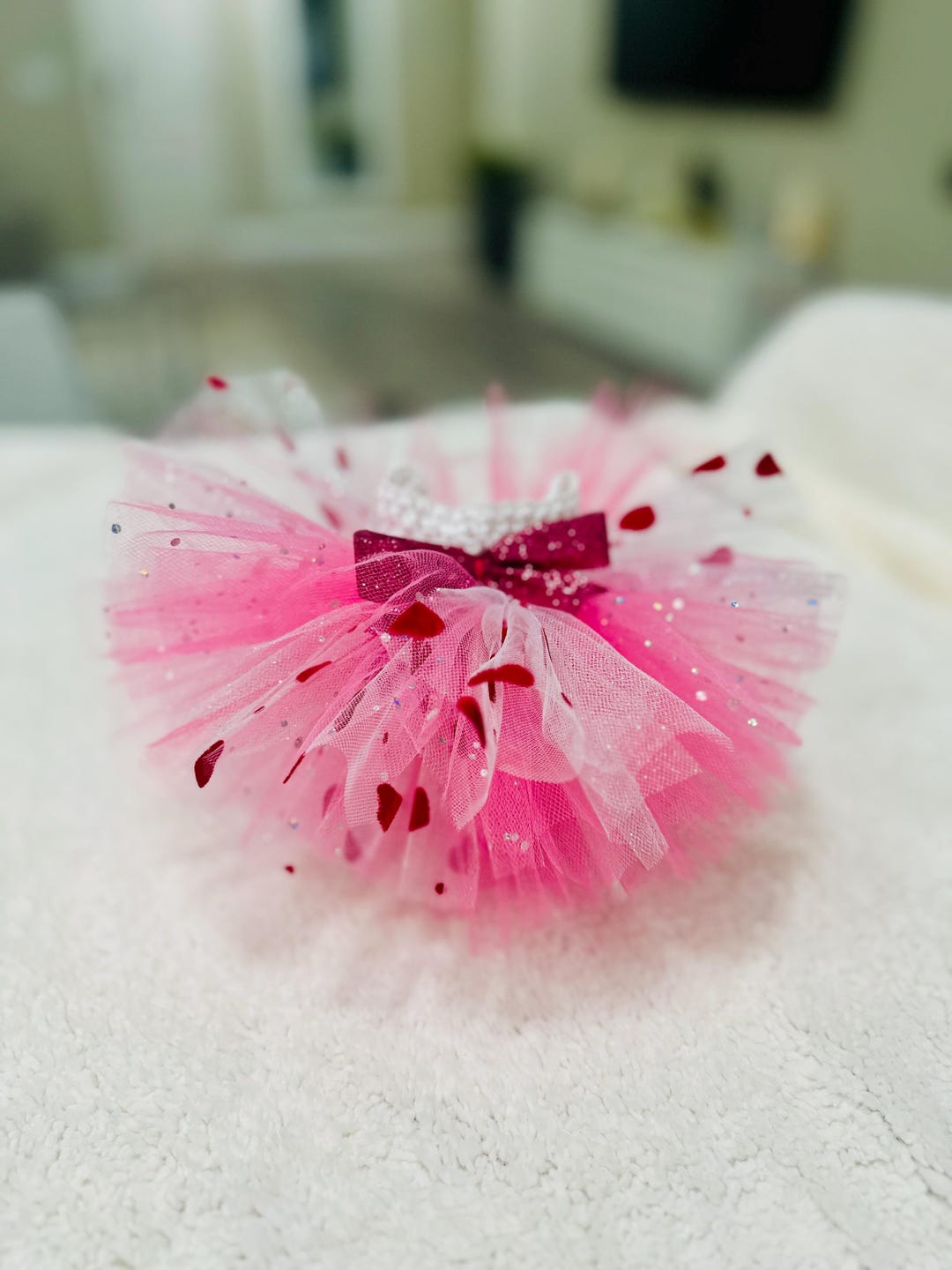 Pink Dog Tutu. Party Tutu. Birthday Tutu.valentines Dog Tutu. - Etsy