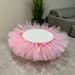 Cake Stand Tutu Skirt. Pink and Sparkly Silver Dots Tutu.baby Shower ...
