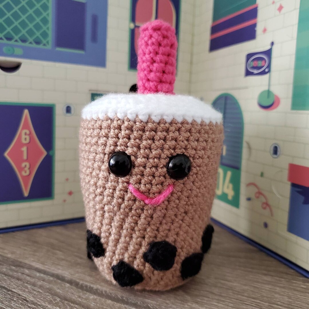 Crocheted Boba Drink Buddy (made to Order) - Etsy
