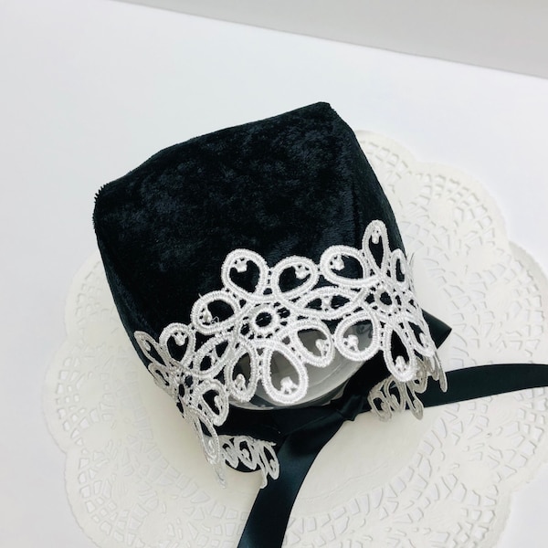 Velvet Bonnet - Etsy