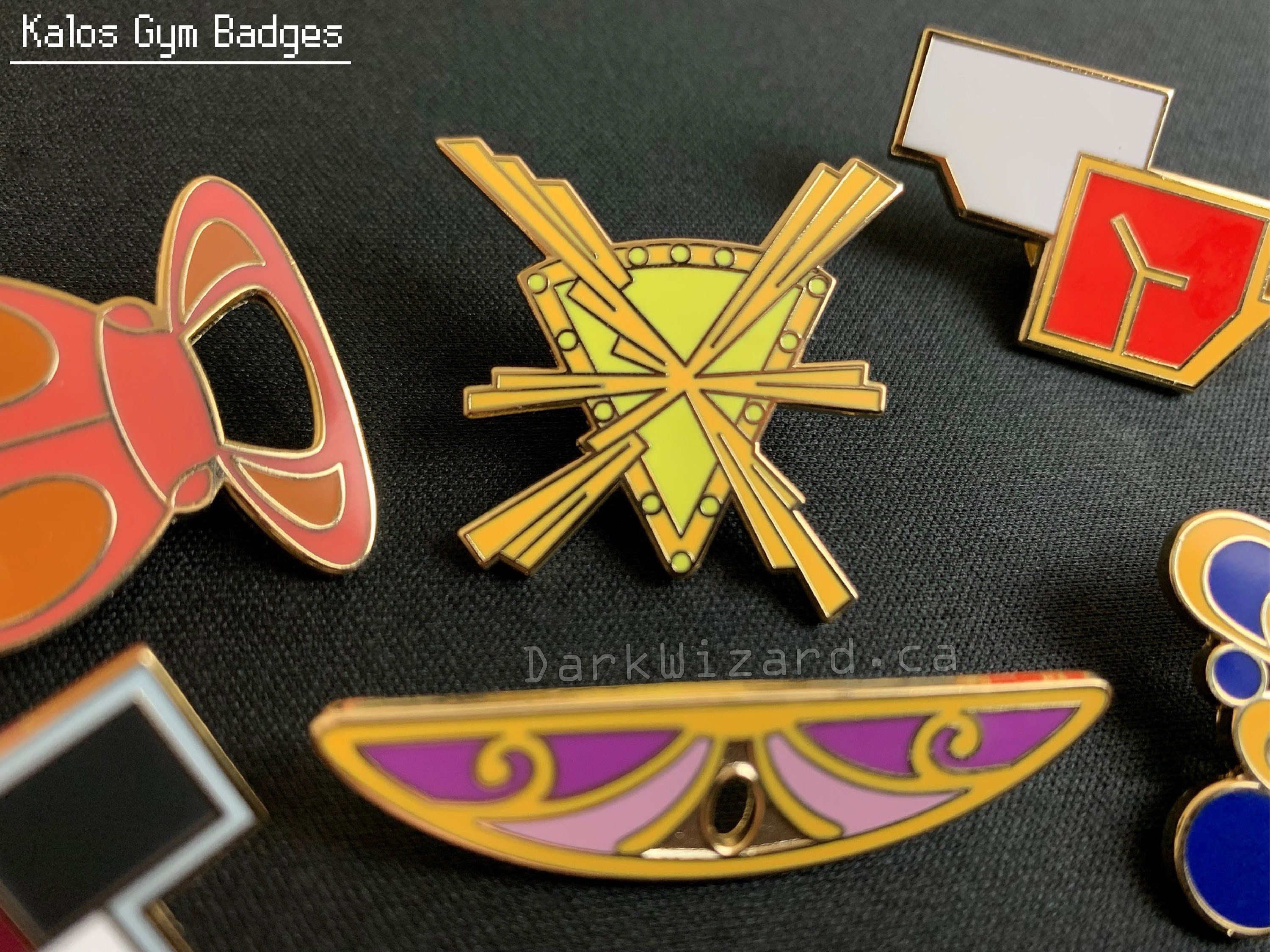 Pokemon Gym Badges Kalos