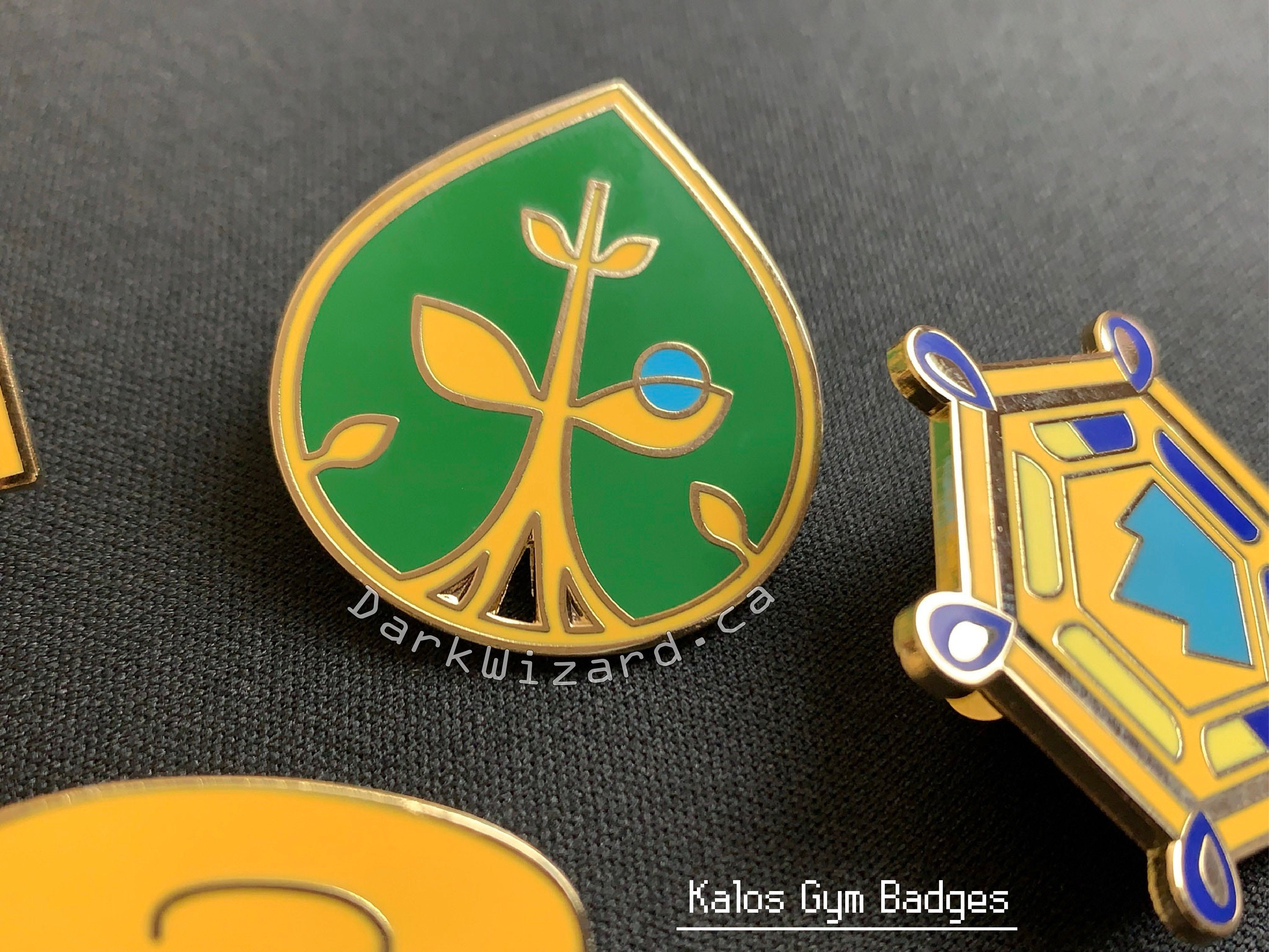 Pokemon Kalos Gym Badges