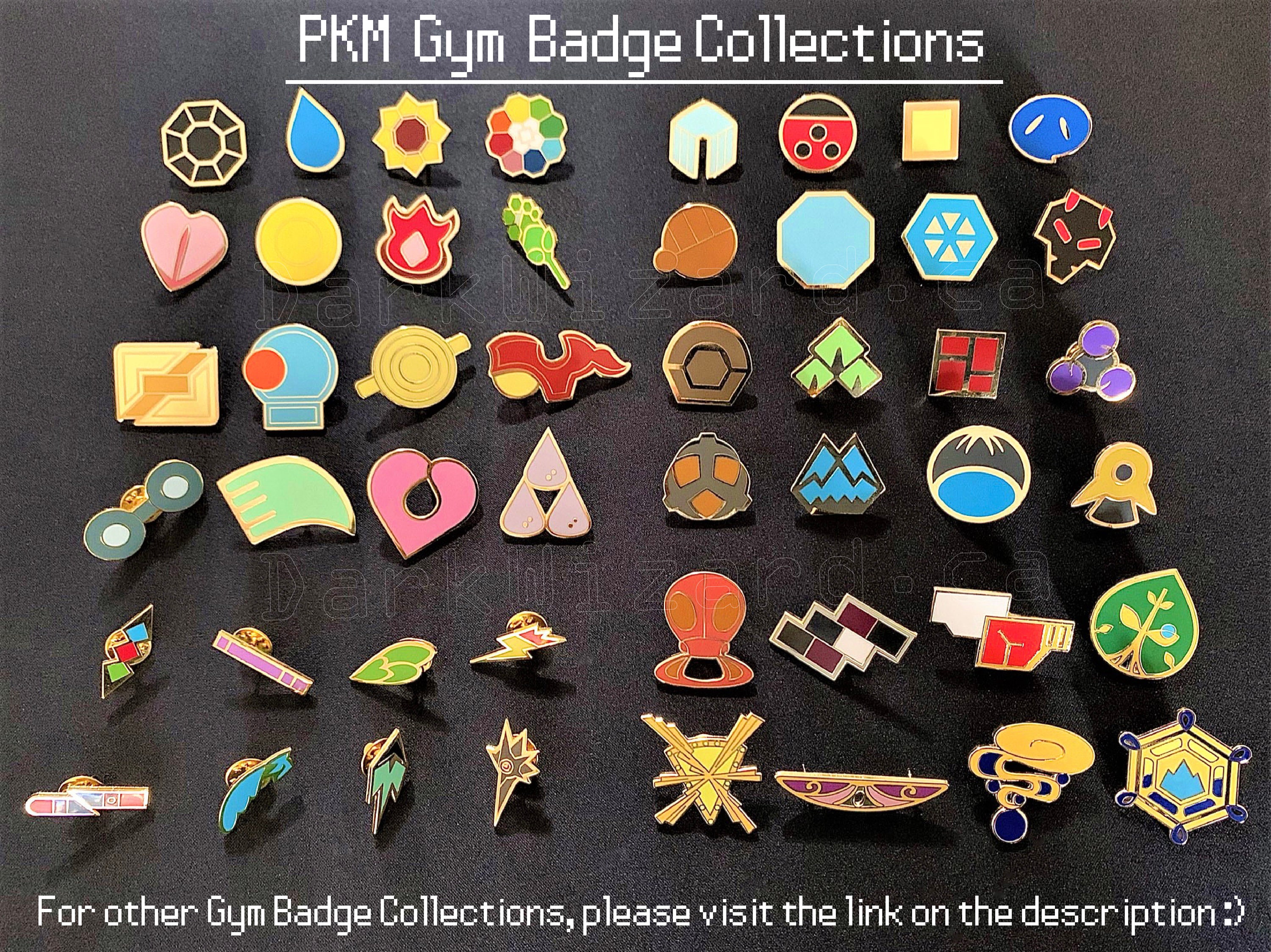 Pokemon Gym Badges Johto