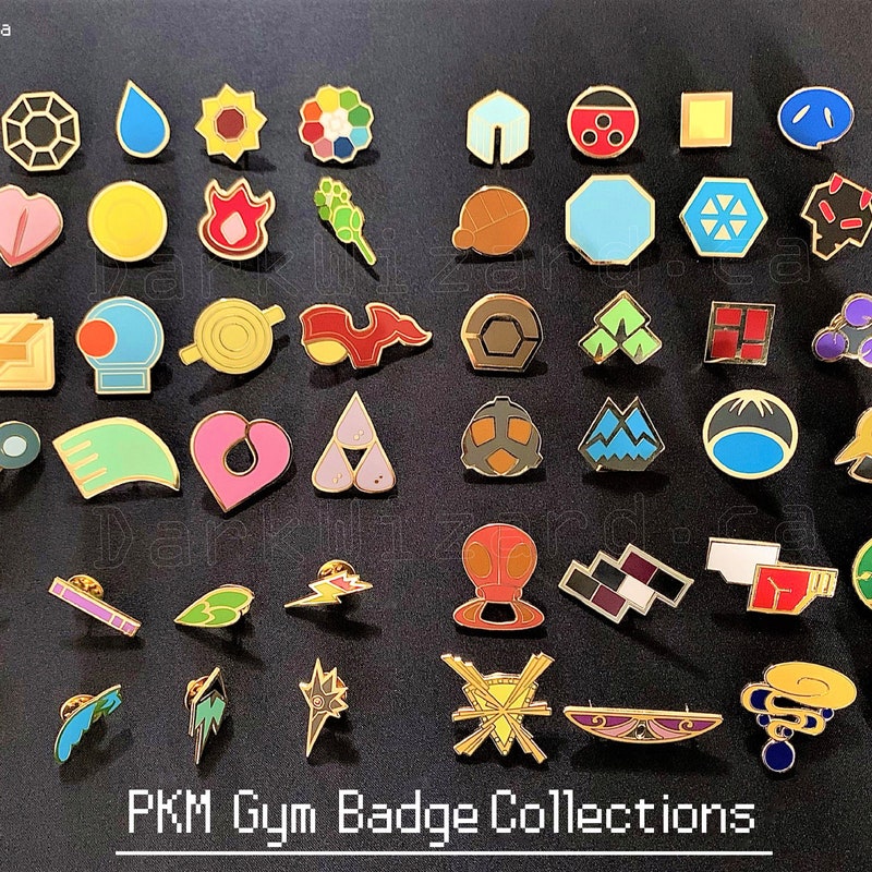Pokemon badge - Etsy