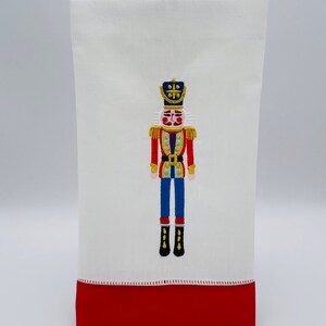 Nutcracker Guest Towel.nutcracker Linens.nutcracker Decor.nutcracker ...