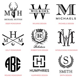 Monogrammed Dessert and Salad Plates. Personalized Wedding Gift ...