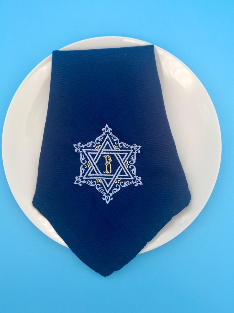 Jewish Linens.star of David.custom Linens.passover - Etsy
