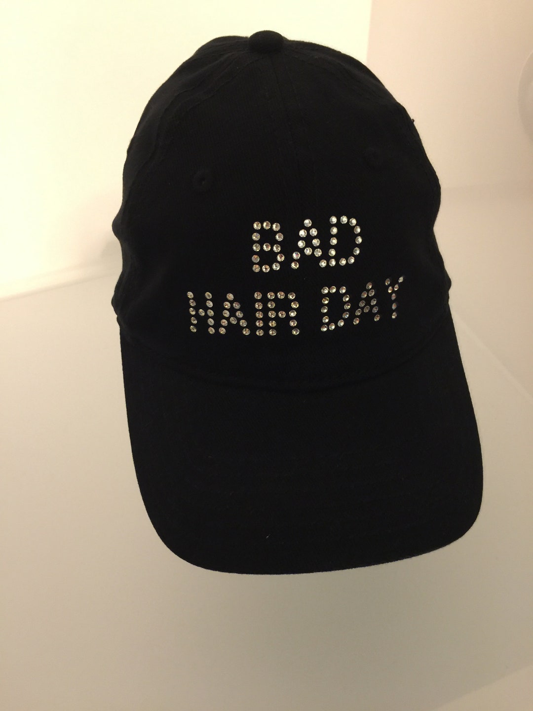 BAD HAIR Day...unstructured Low Profile Dad's Hat... Easy Adjustable ...