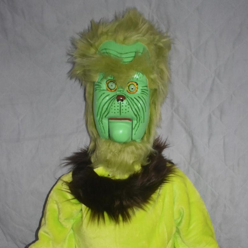 Grinch Puppet - Etsy