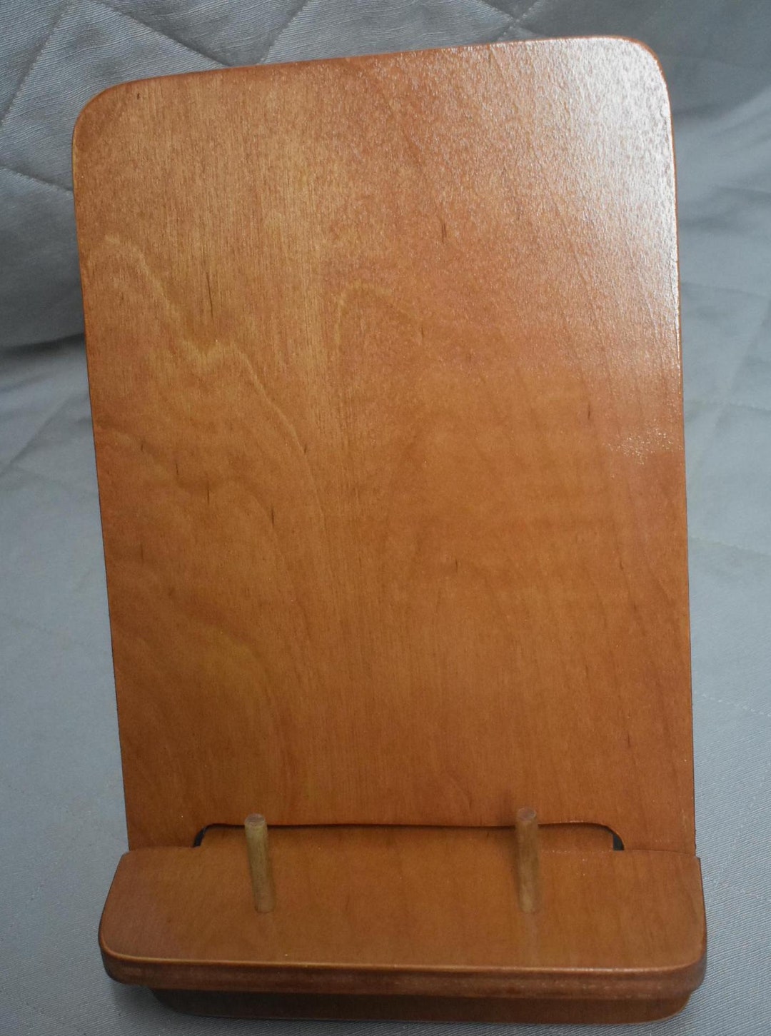 Hand-crafted Adjustable Wood Book Stand - Etsy