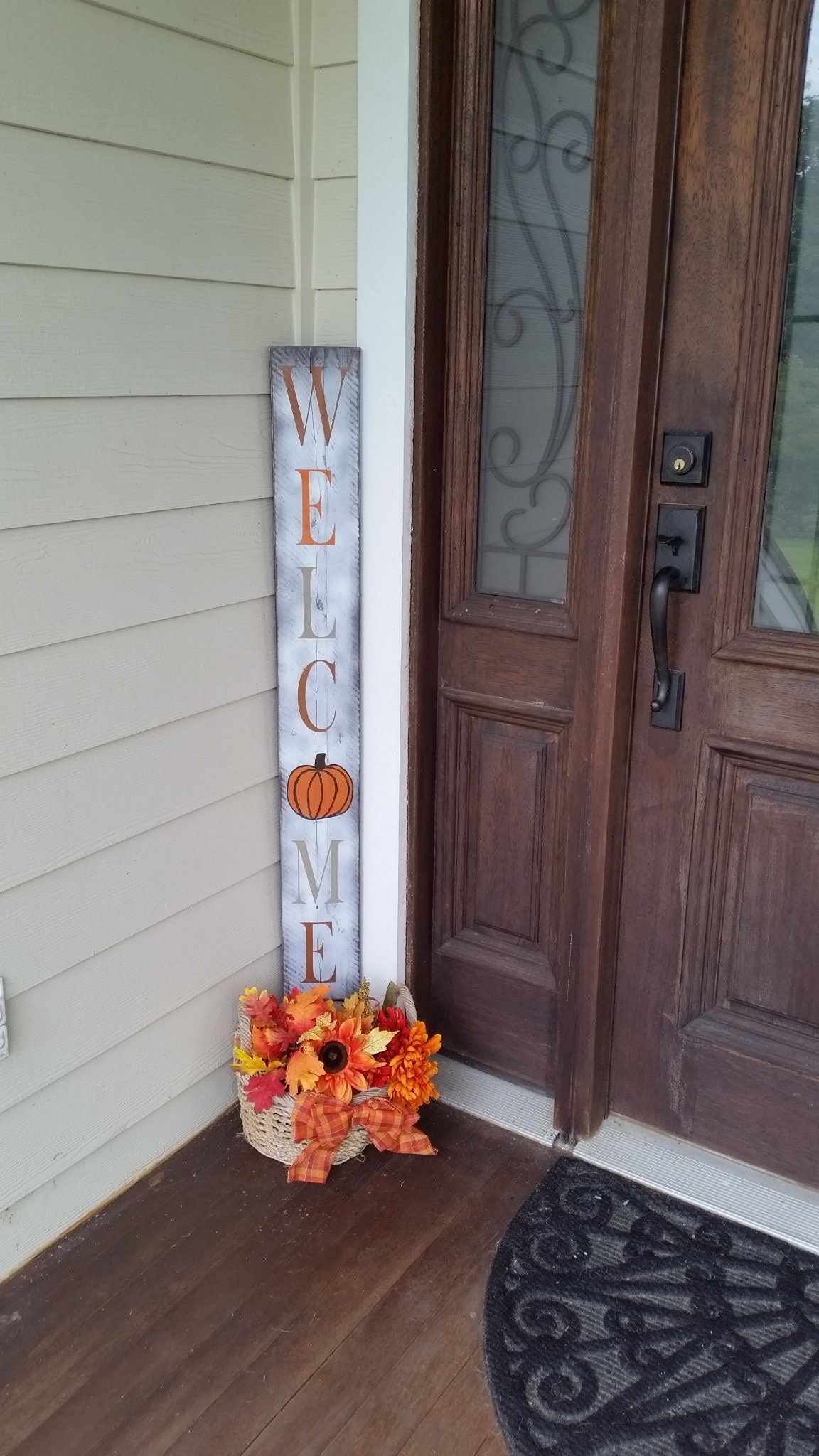 Welcome Sign, Fall Welcome Sign, Fall Porch Sign, Welcome Fall Sign ...