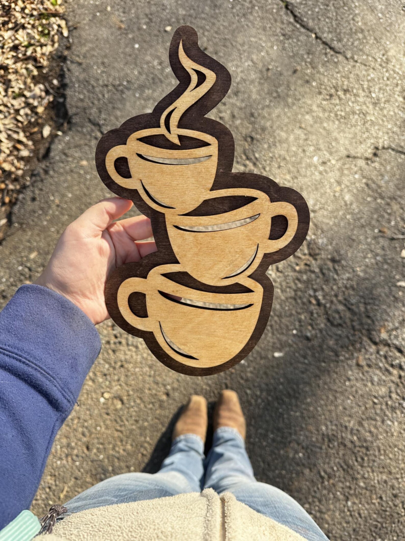 Stacked Cups Coffee Bar Sign - Etsy