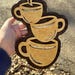 Stacked Cups Coffee Bar Sign - Etsy