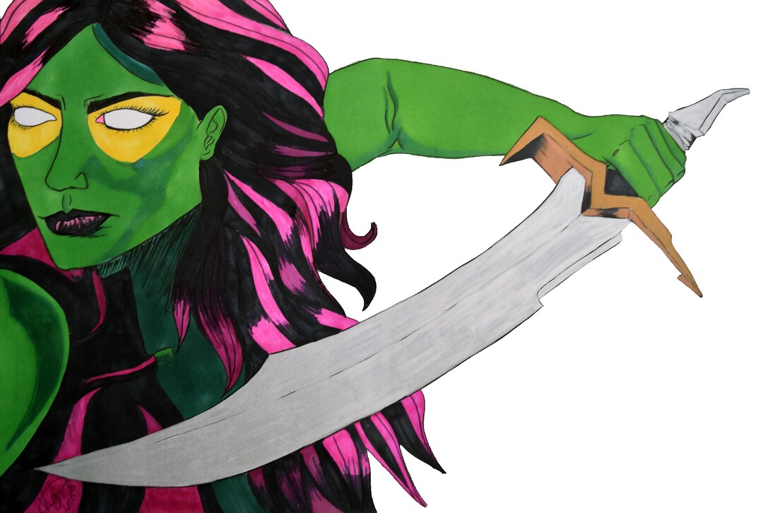 Gamora Print - Etsy