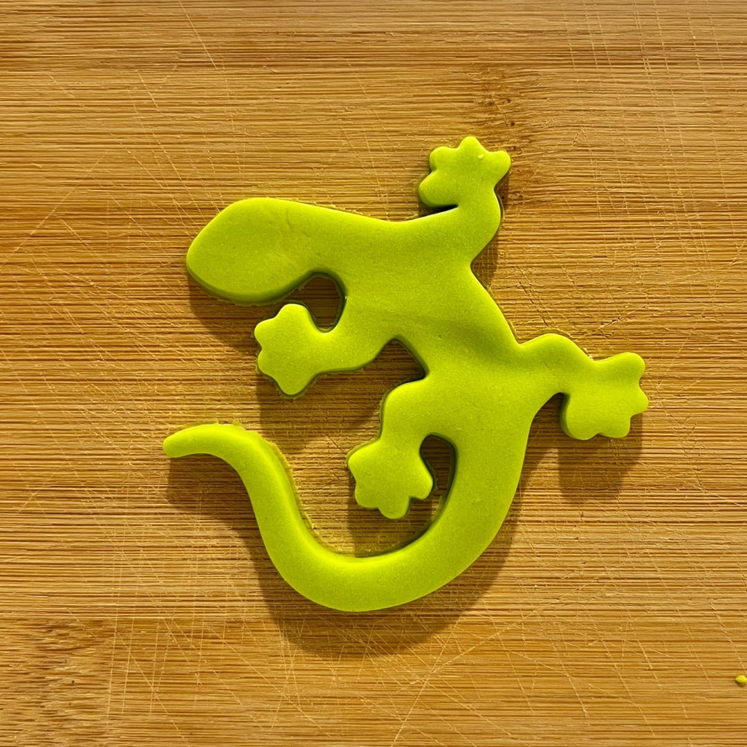 LIZARD Cookie Cutter / Fondant Cutter - Etsy