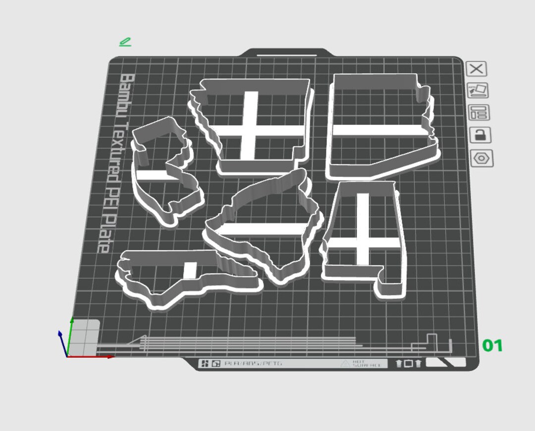 State Shaped Cookie Cutter, All 50 States Available - Etsy