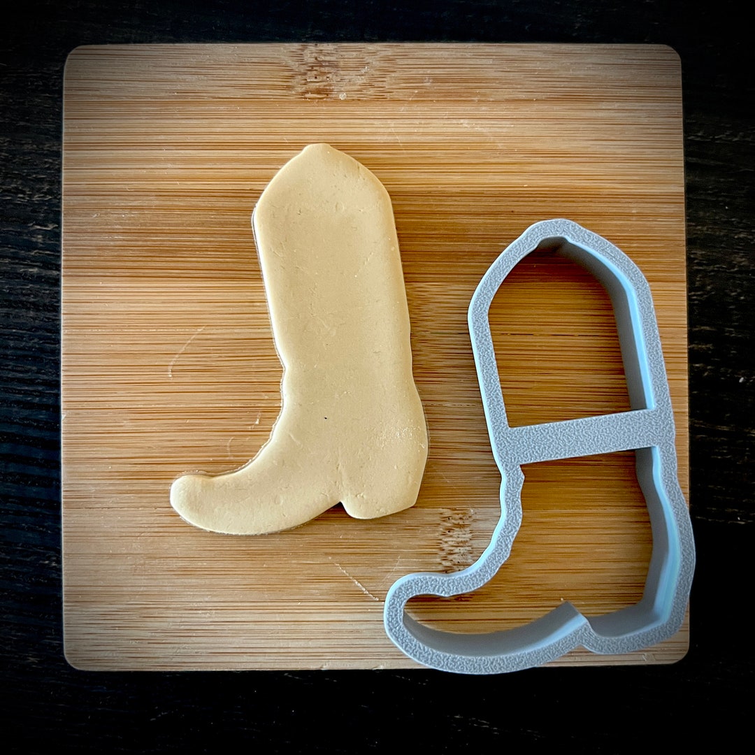 COWBOY BOOT Cookie Cutter, Fondant Cutter - Etsy