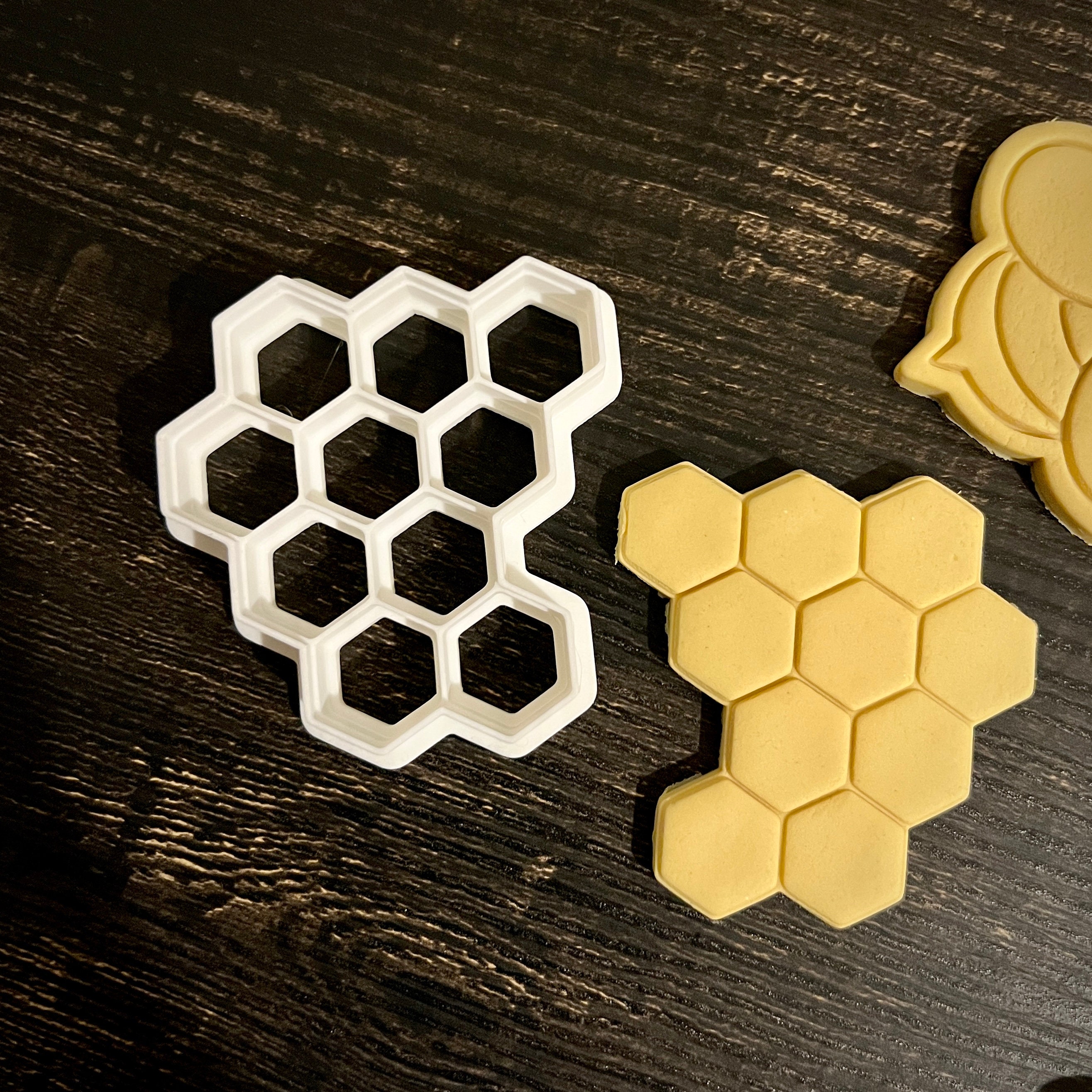 Honeycomb Bee Beehive Cookie Cutters, Fondant Cutters - Etsy