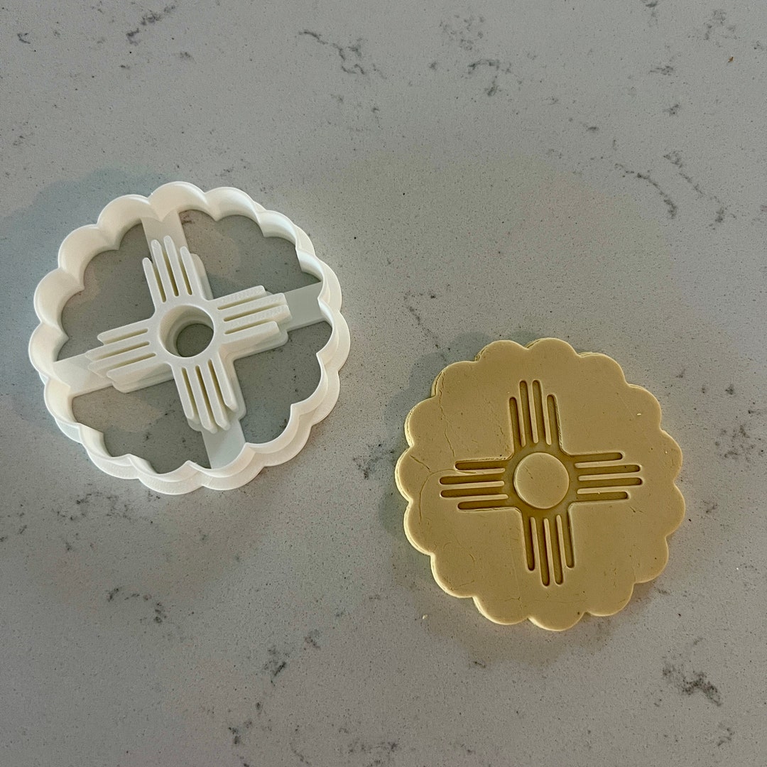 Zia Scalloped Cookie Cutter / Fondant Cutter - Etsy