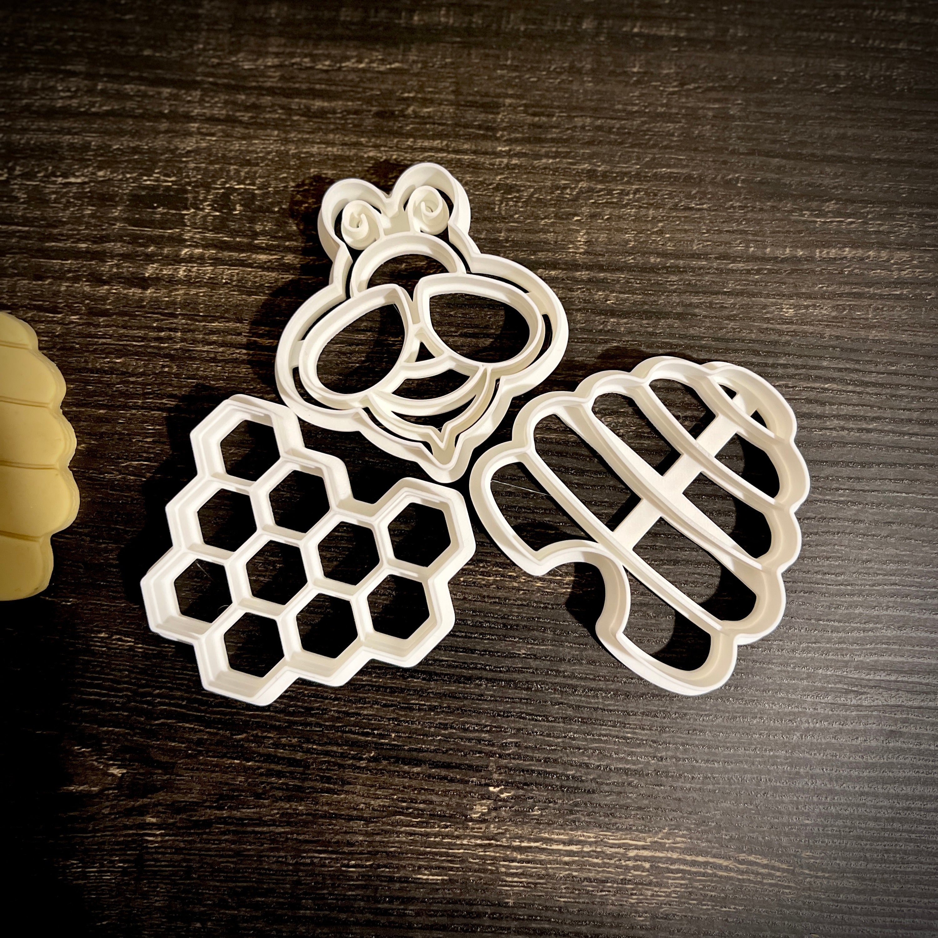 Honeycomb Bee Beehive Cookie Cutters, Fondant Cutters - Etsy