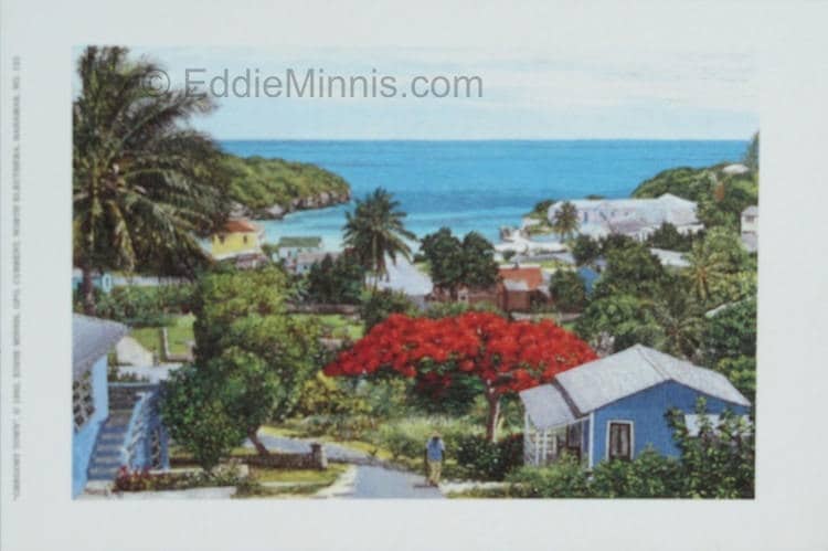 Gregory Town Bahamian Art Print of Original Oil Painting by Eddie ...