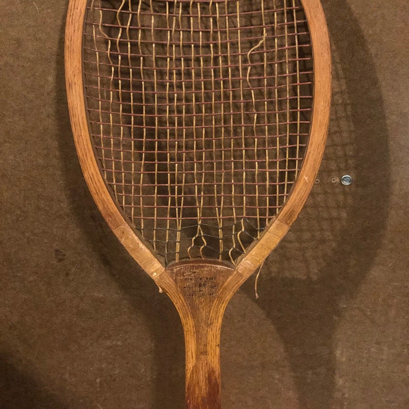 Wooden Tennis Racket - Etsy