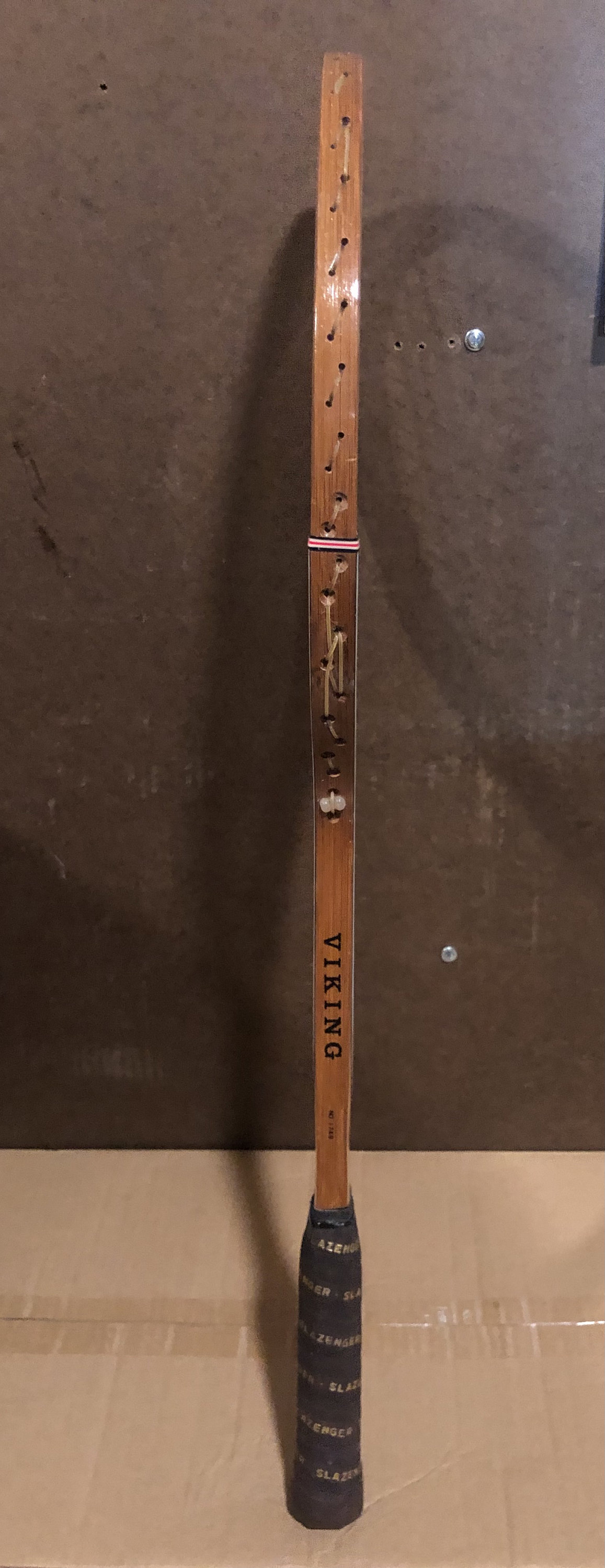 Vintage Slazenger Viking Wood Tennis Racket Stunningly Fine - Etsy